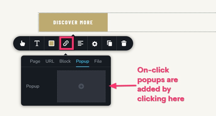 Brizy Cloud popup used in wordpress (display condition) – Brizy Help Center