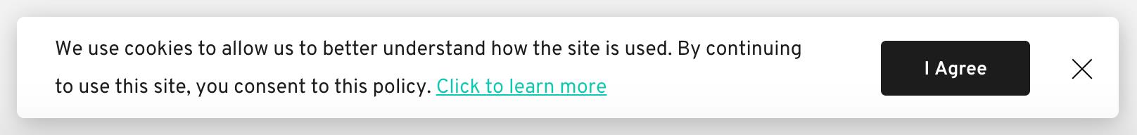 Cookies Popup – Brizy Help Center