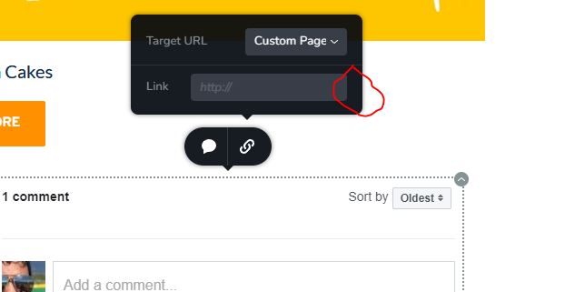 Dynamic url selection for comments is missing – Brizy Help Center